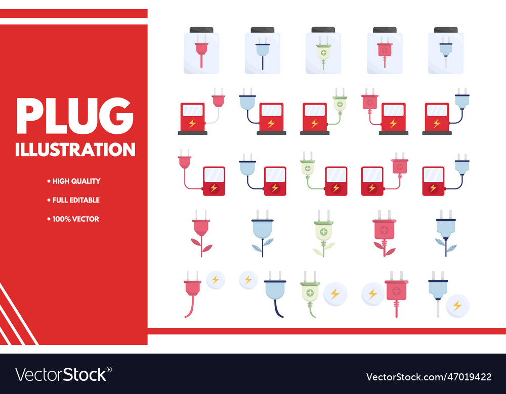 Plug Royalty Free Vector Image - VectorStock