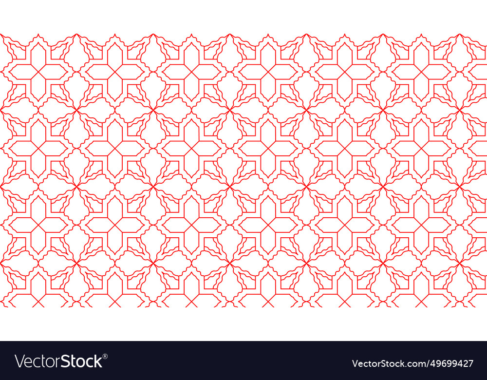 Abstract geometric seamless textile pattern Vector Image