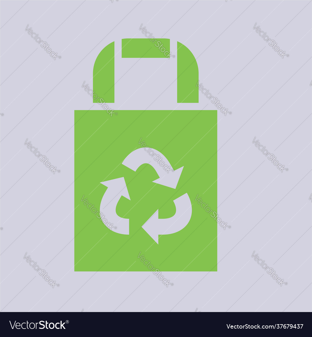 Green environment icon Royalty Free Vector Image
