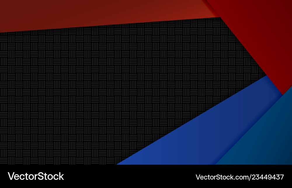 Red and blue contrast background corporate Vector Image