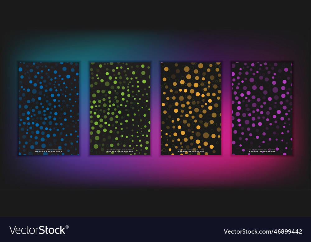 Abstract geometric composition forms modern Vector Image