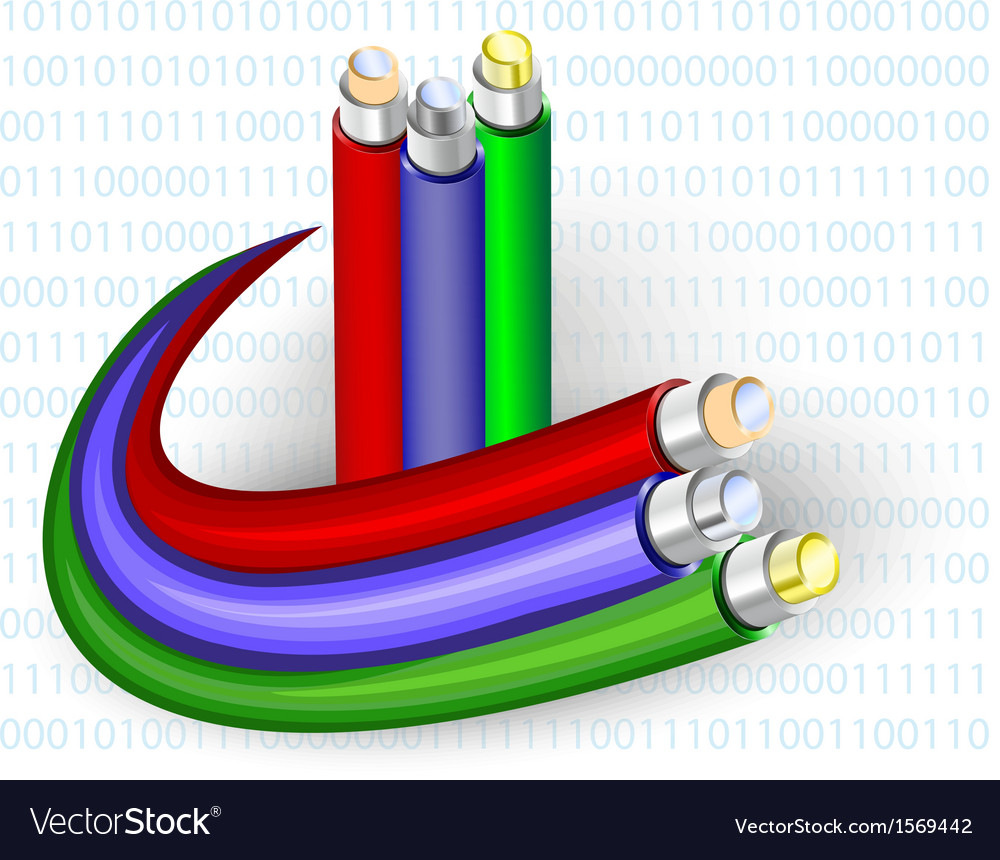 Optical fibre Royalty Free Vector Image - VectorStock Optical fibre Royalty Free Vector Image - VectorStock