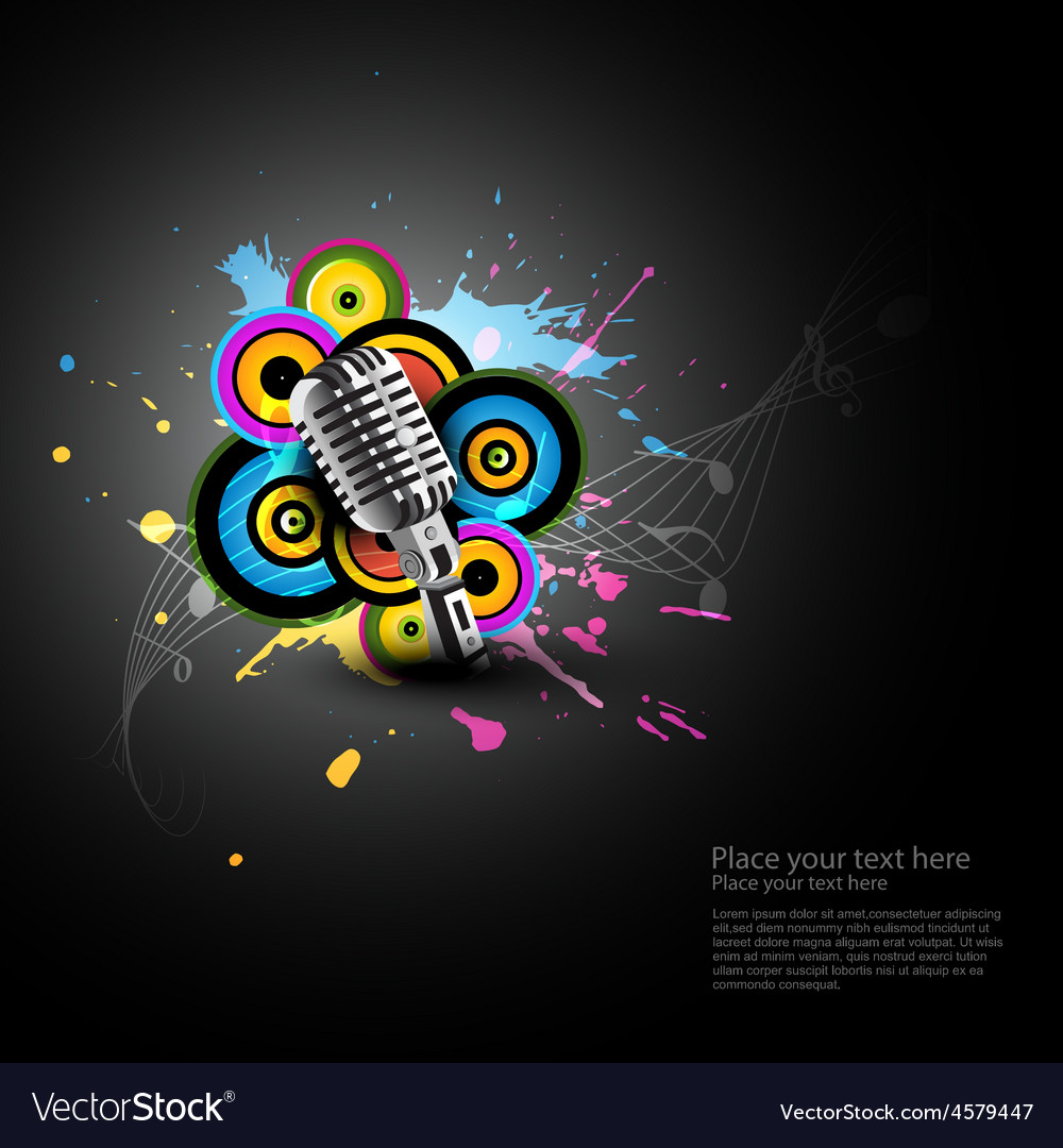 Mic Royalty Free Vector Image - VectorStock