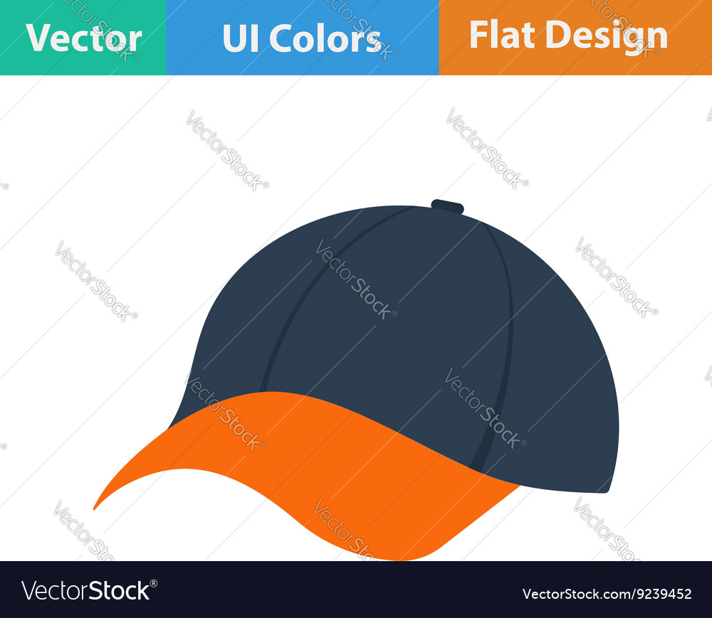 Baseball cap icon Royalty Free Vector Image - VectorStock