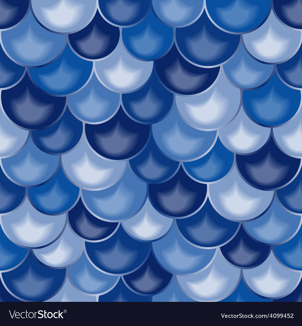 Seamless squama pattern Royalty Free Vector Image