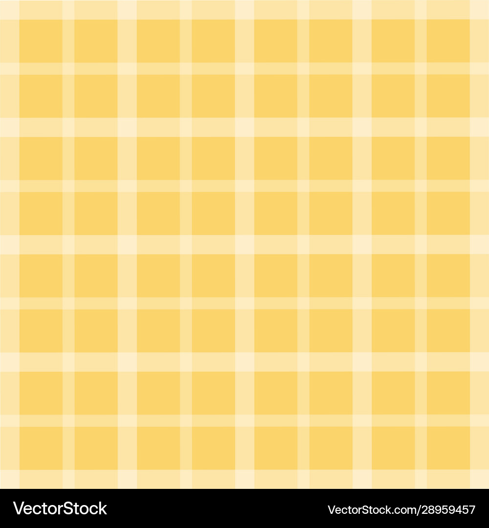 Yellow checkered tablecloth flat icon isolated Vector Image