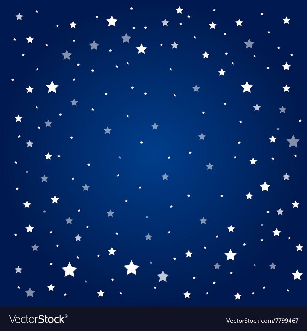 Background starry night sky eps 10 Royalty Free Vector Image
