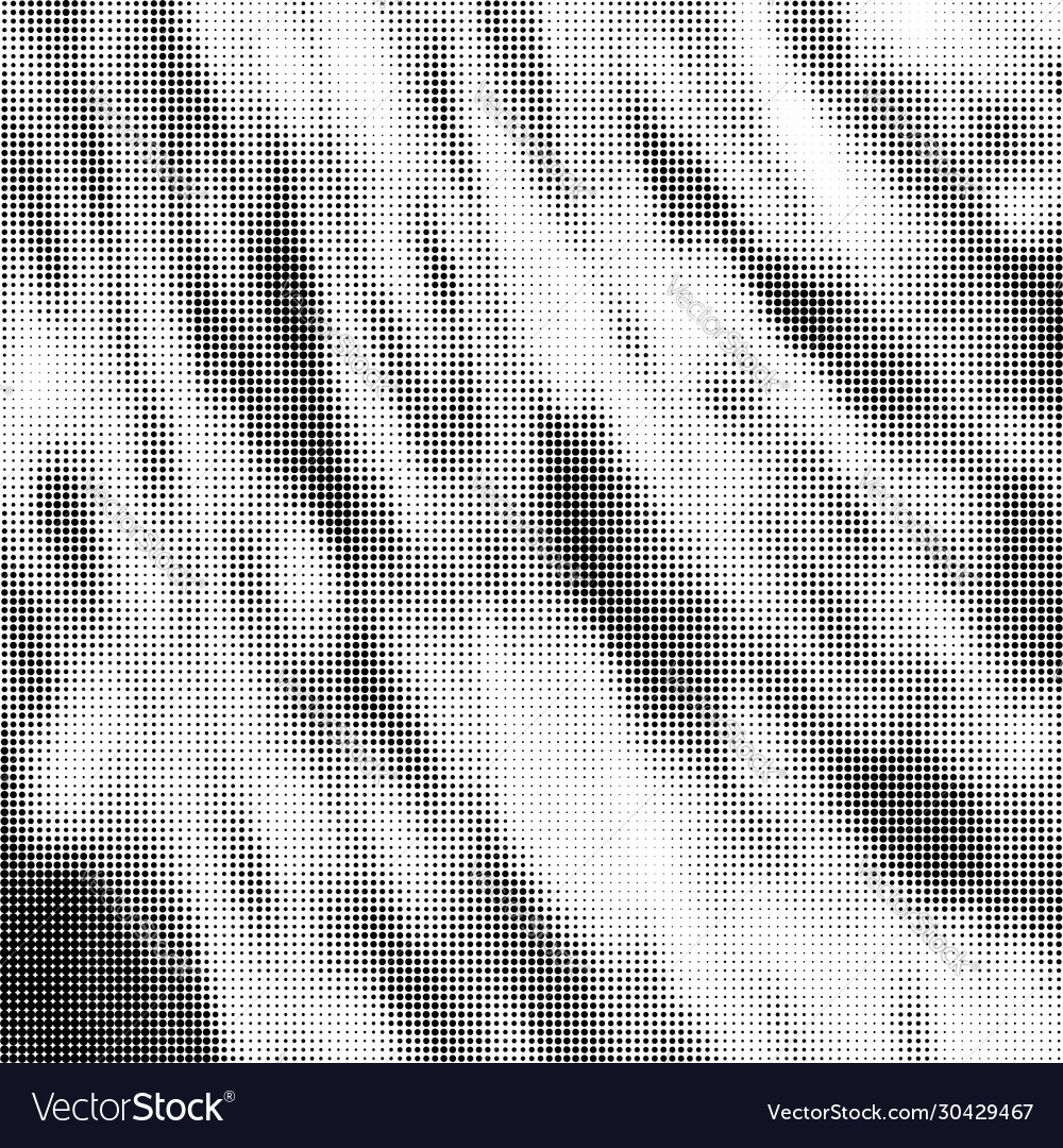 Halftone pattern set dots dotted texture Vector Image