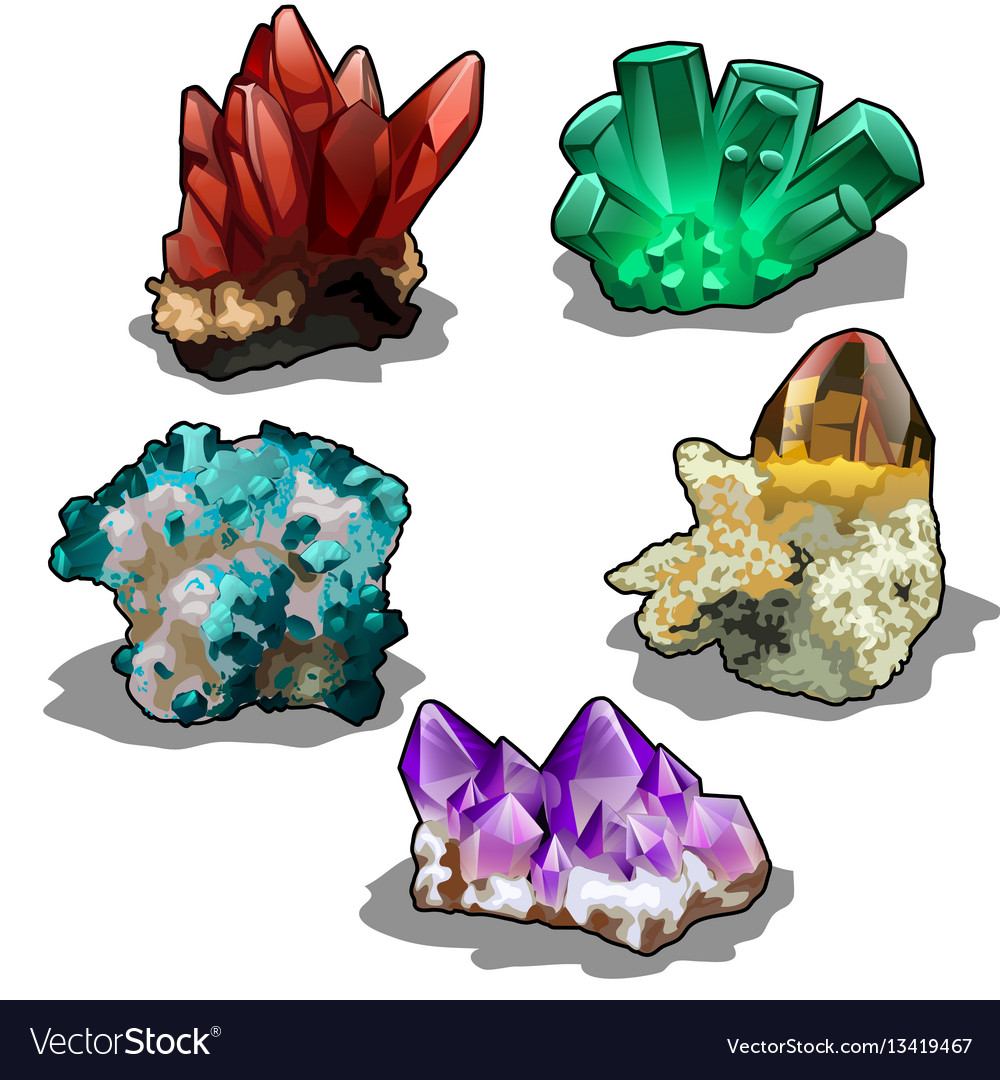 Minerals And Rocks Clipart