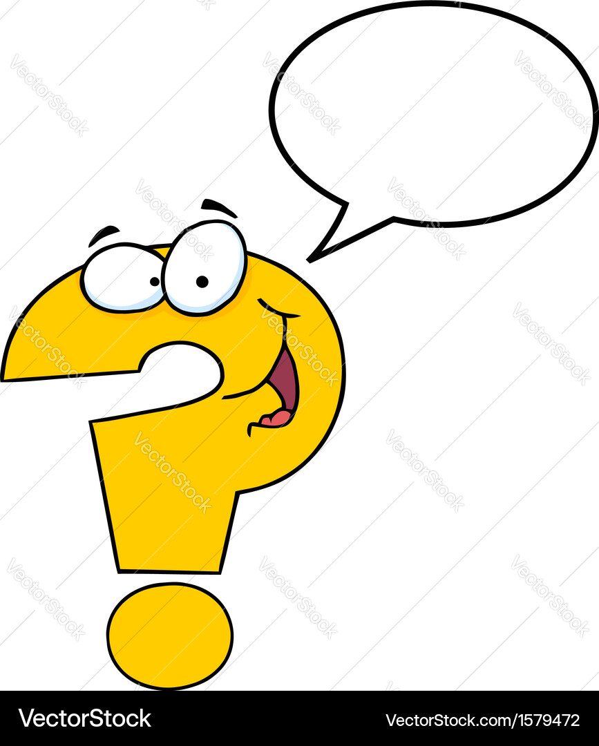 Cartoon words and symbols Royalty Free Vector Image