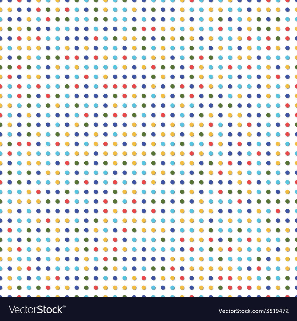 Colorful dots Royalty Free Vector Image - VectorStock