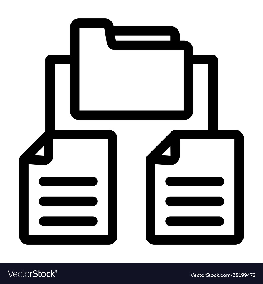 File sharing Royalty Free Vector Image - VectorStock