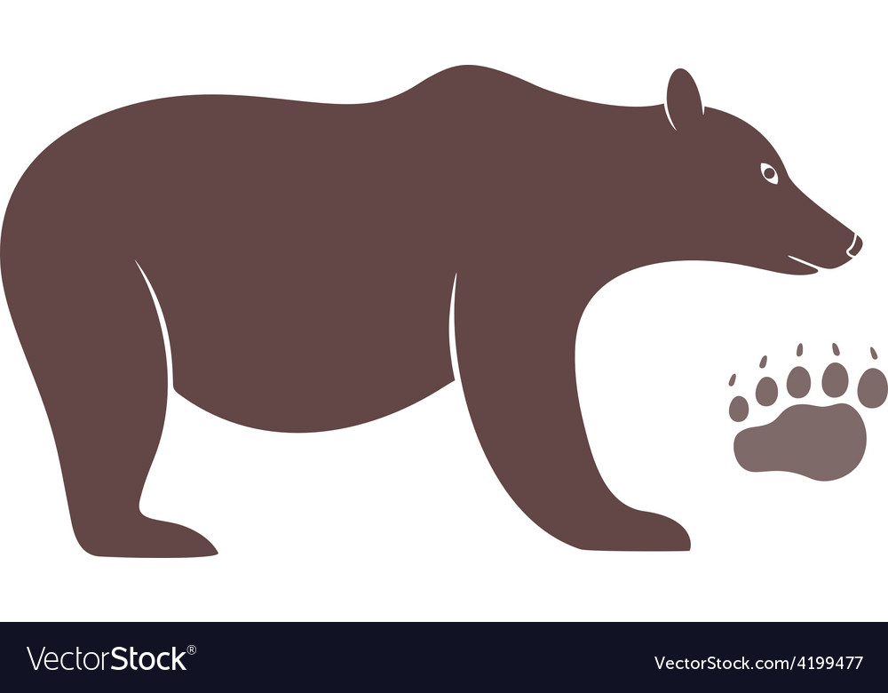 Bear Royalty Free Vector Image - VectorStock