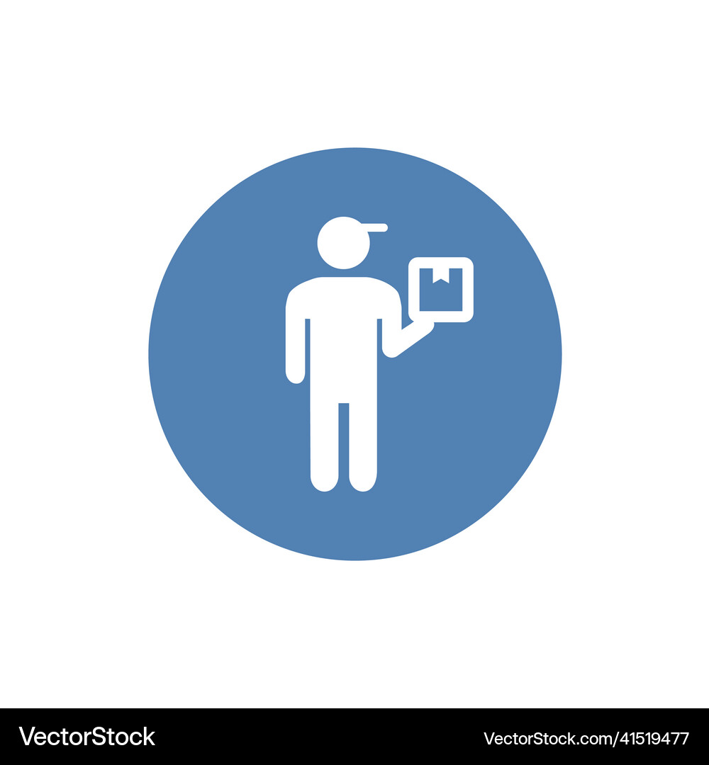 Delivery services symbol icon trendy Royalty Free Vector