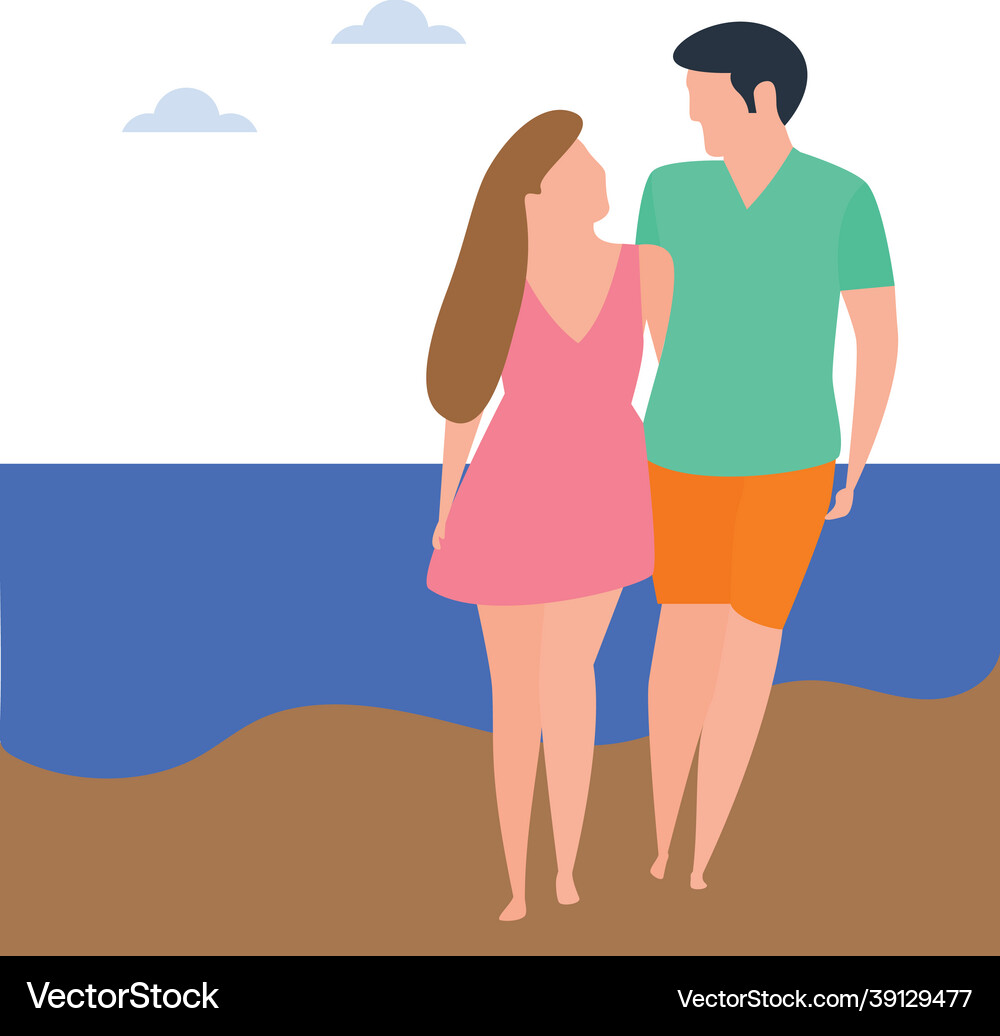 Honeymoon Royalty Free Vector Image - VectorStock