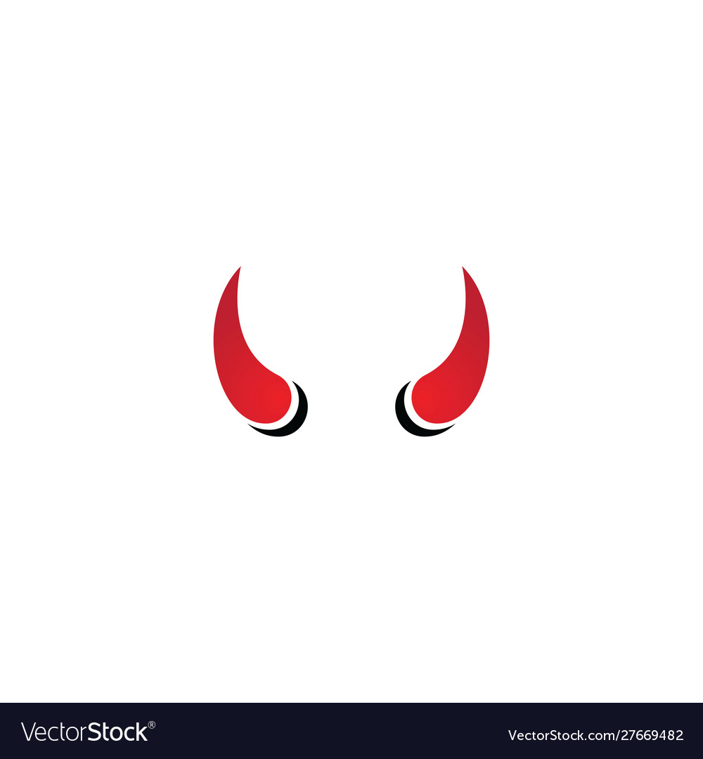 Devil horn icon Royalty Free Vector Image - VectorStock