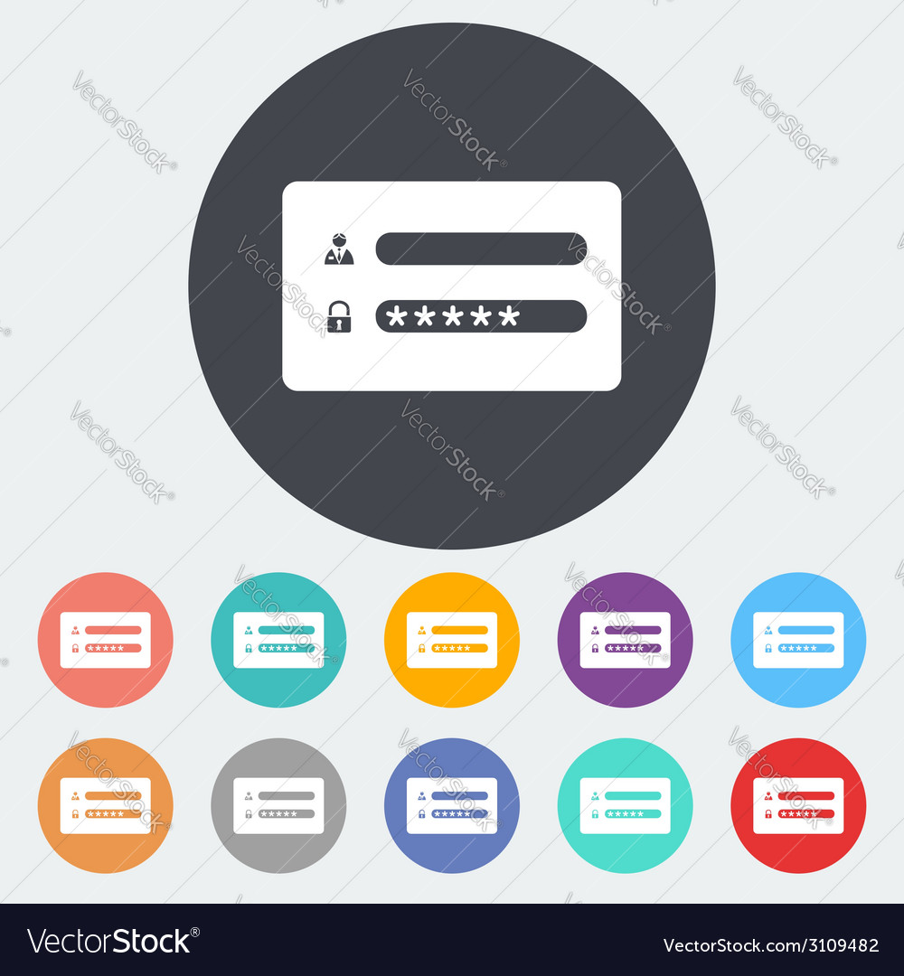 Login Royalty Free Vector Image - VectorStock