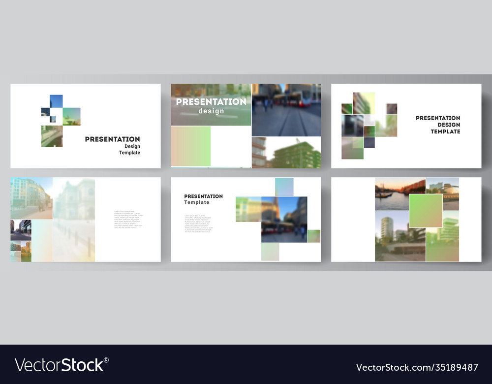 Layout presentation slides design Royalty Free Vector Image