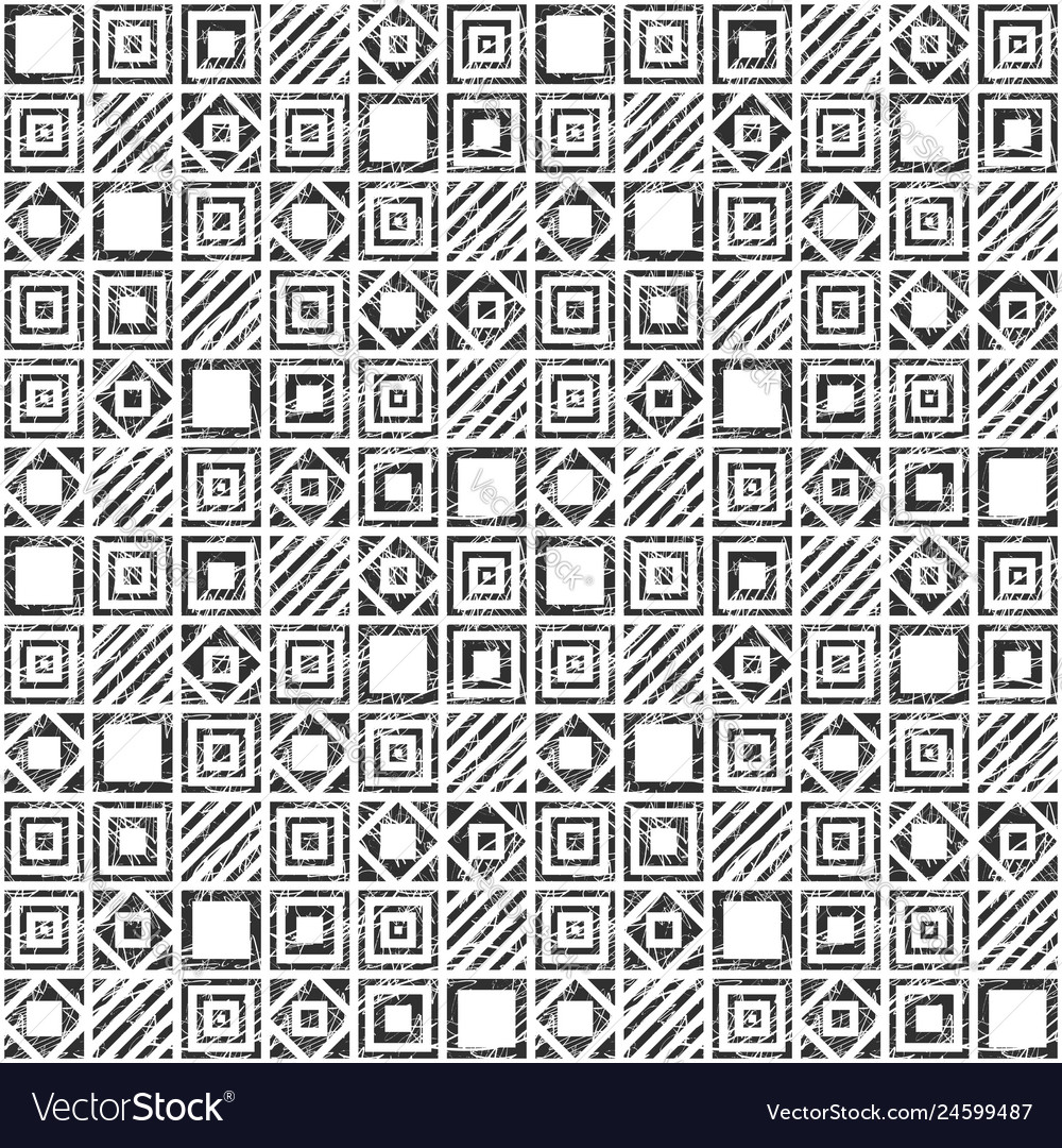 Repeating flat geometric background Royalty Free Vector