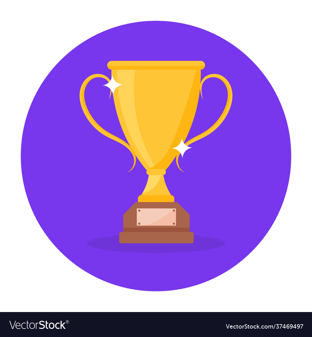 Trophy Royalty Free Vector Image - VectorStock