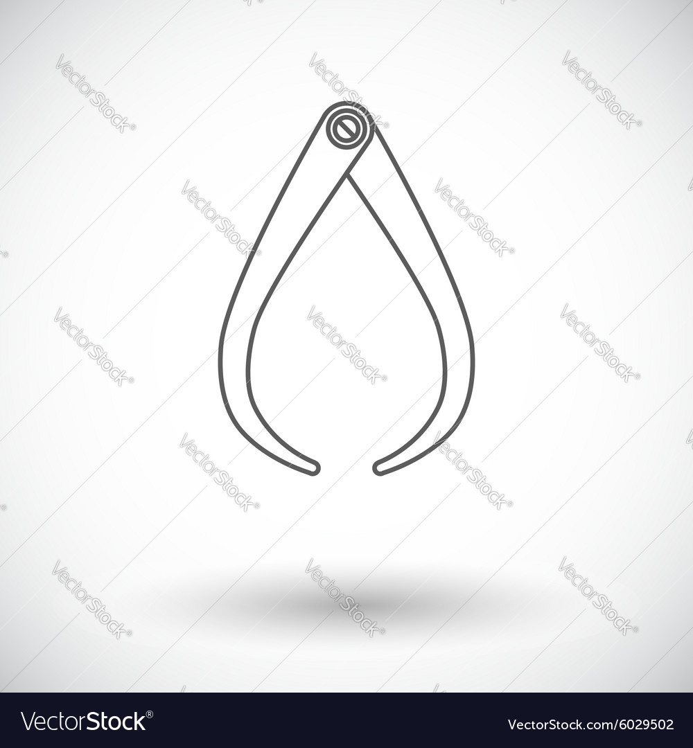 Calipers Royalty Free Vector Image - VectorStock