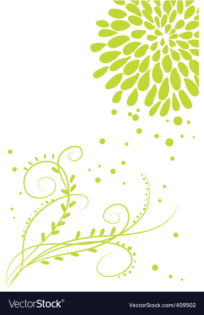 Flower design Royalty Free Vector Image - VectorStock