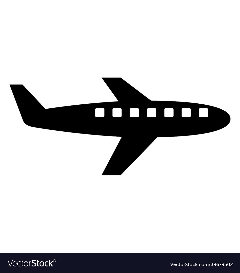 Plane Royalty Free Vector Image - VectorStock