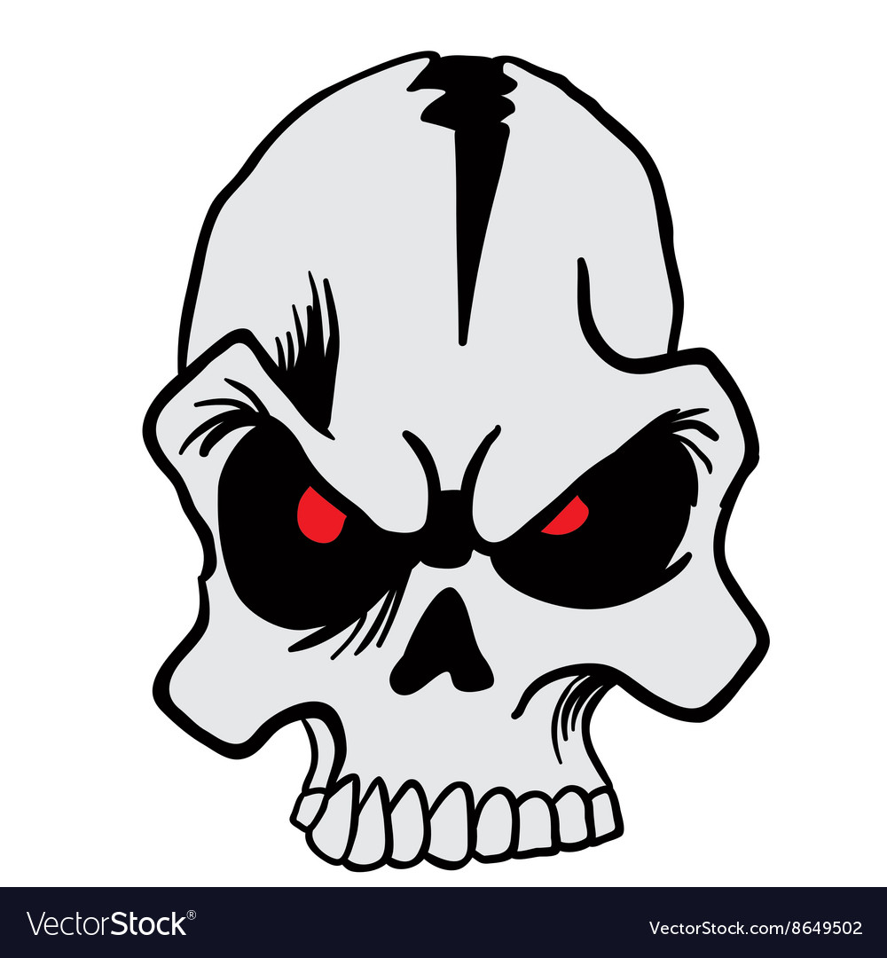 Skull Royalty Free Vector Image - VectorStock