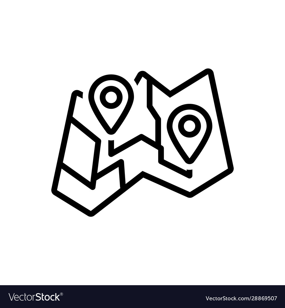 Map Royalty Free Vector Image - VectorStock