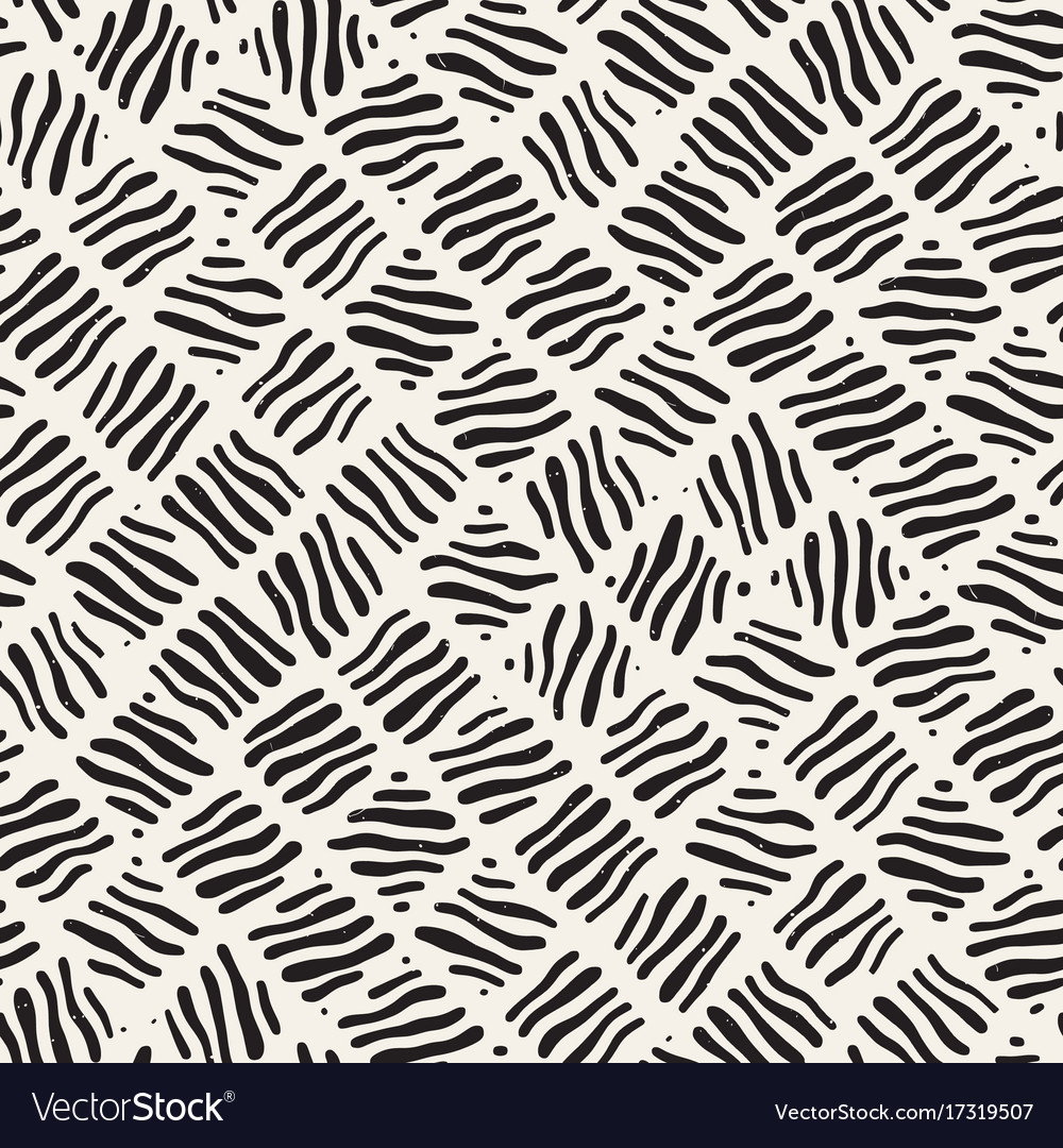 Seamless freehand pattern abstract rough Vector Image Seamless freehand pattern abstract rough Vector Image