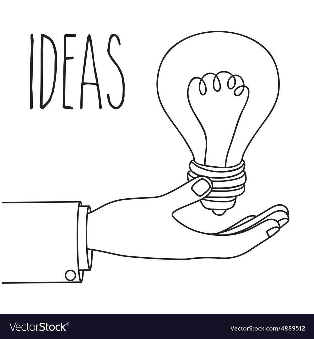 Idea design Royalty Free Vector Image - VectorStock