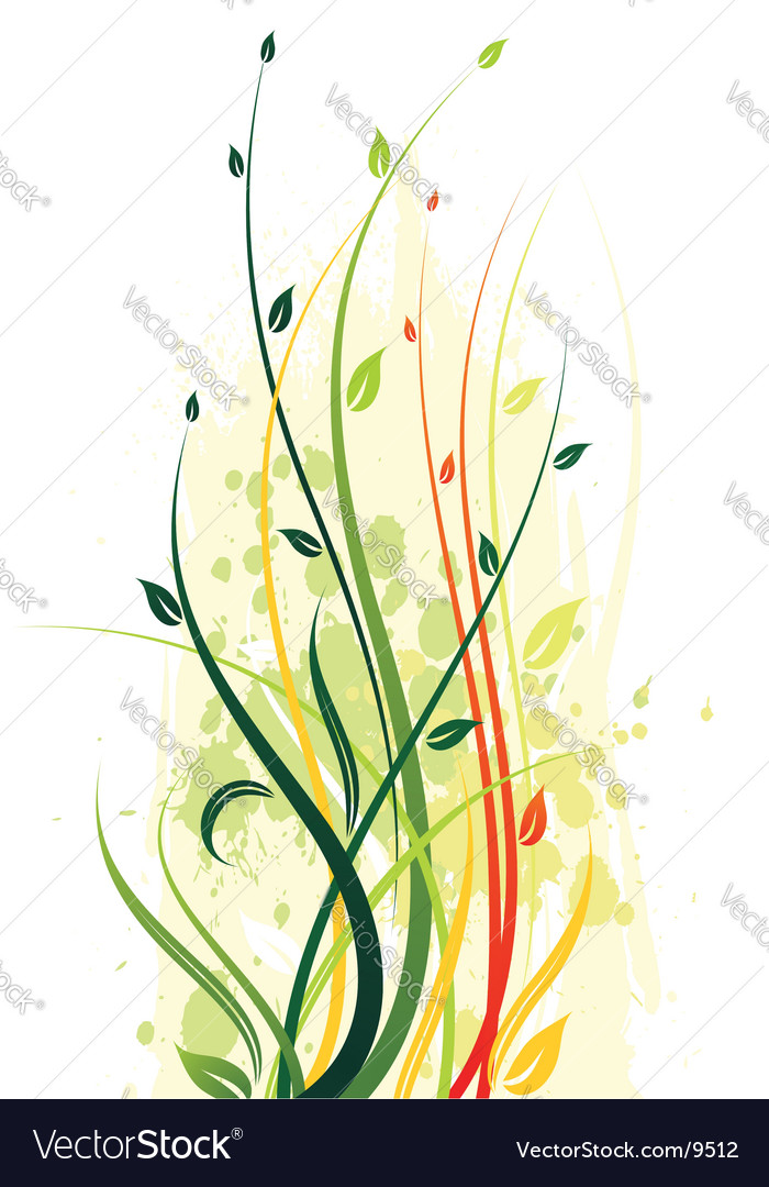 Vector Illustration Of Spring
