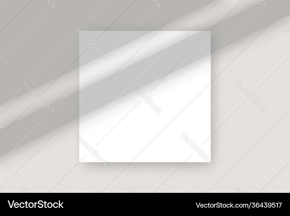Overlay effect on paper sheet scenes natural Vector Image