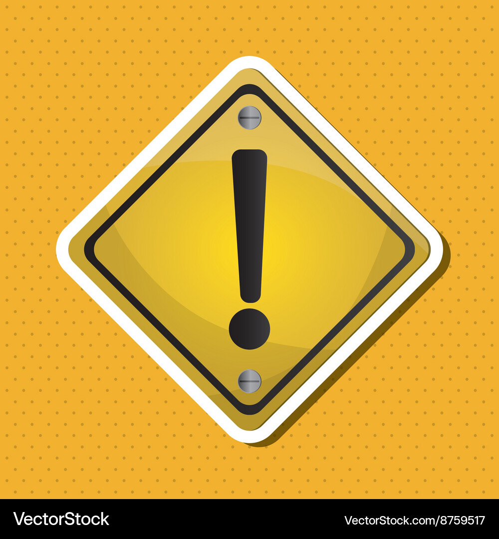 Road sign design Royalty Free Vector Image - VectorStock