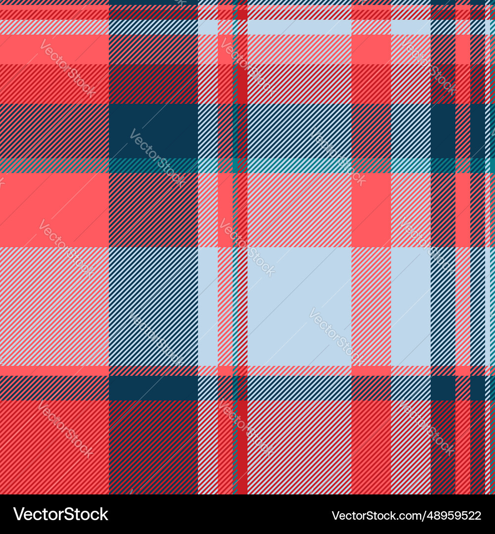 Background tartan textile of check pattern plaid Vector Image