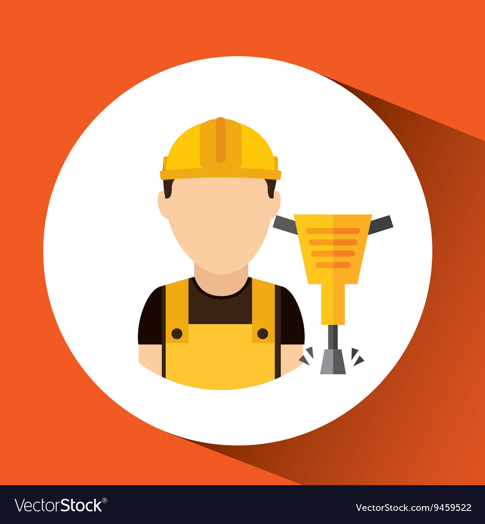 Construction tools design Royalty Free Vector Image
