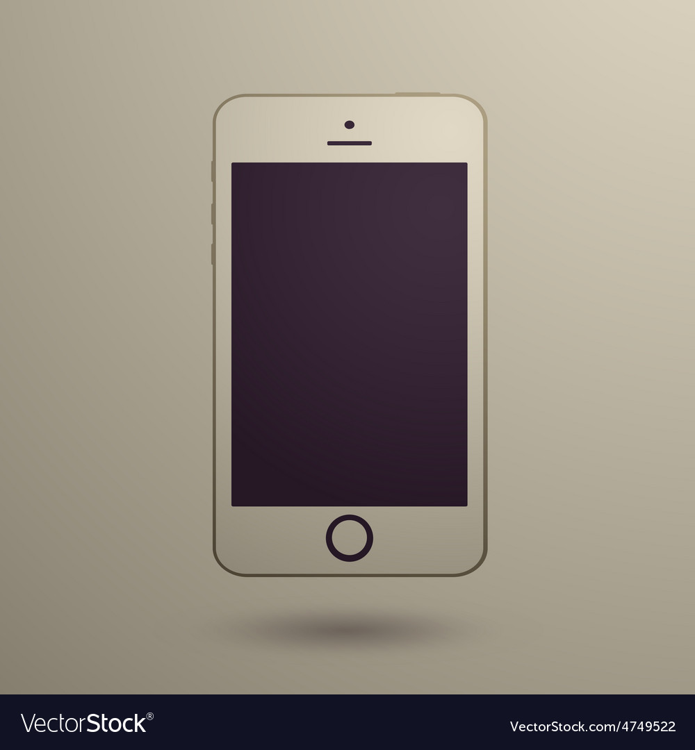 Mobile phone Royalty Free Vector Image - VectorStock