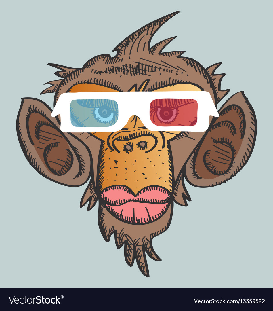 Monkey Royalty Free Vector Image - VectorStock