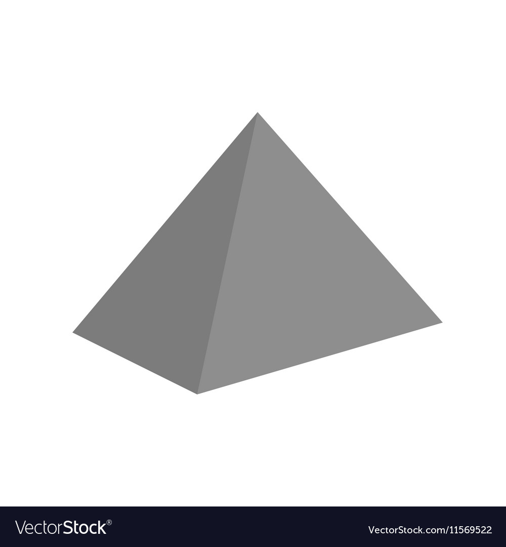 Pyramid Royalty Free Vector Image - VectorStock