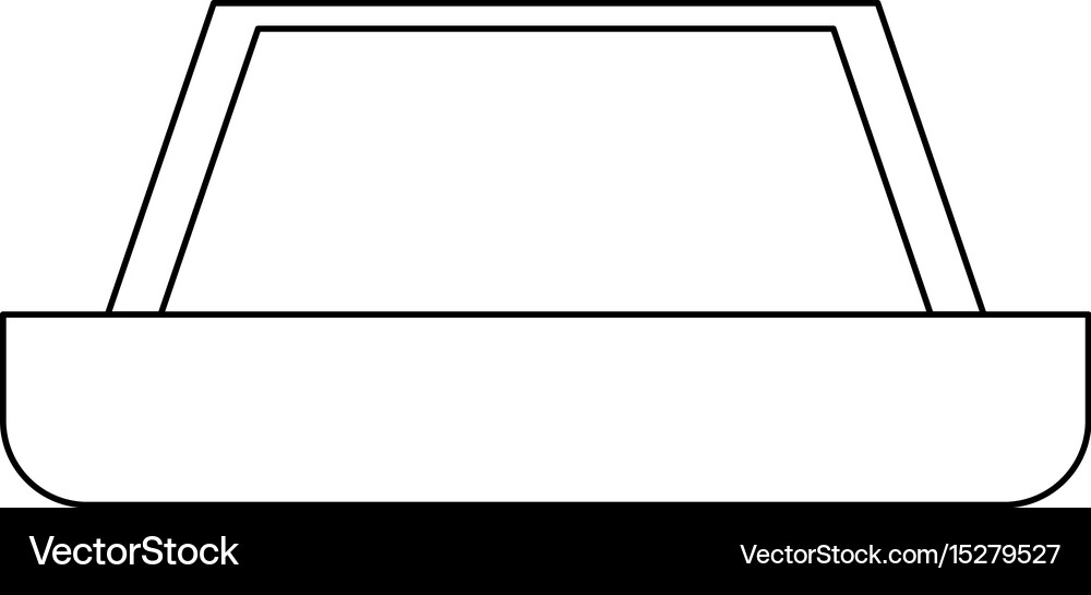 Carpet the black color icon Royalty Free Vector Image