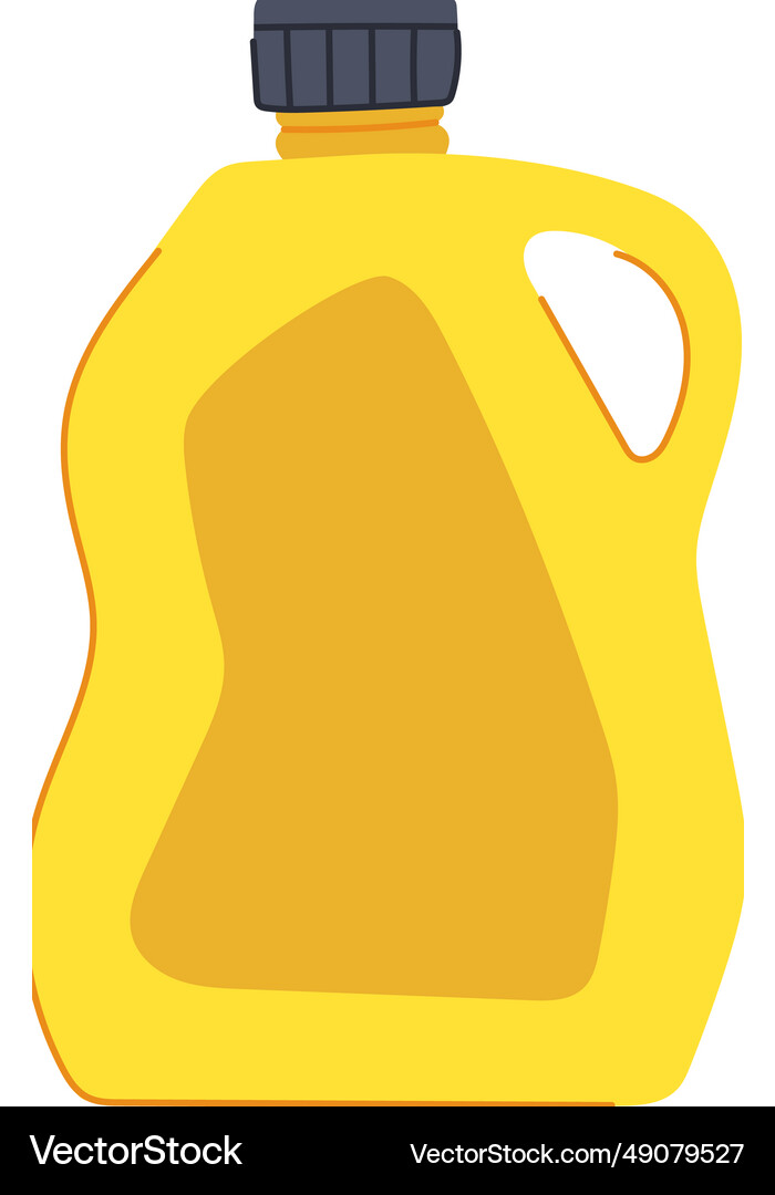 Diesel fuel can cartoon Royalty Free Vector Image
