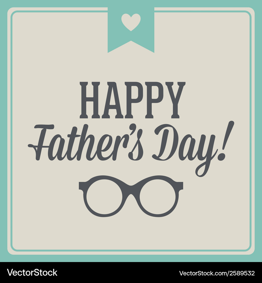 Abstract happy fathers day on a special background