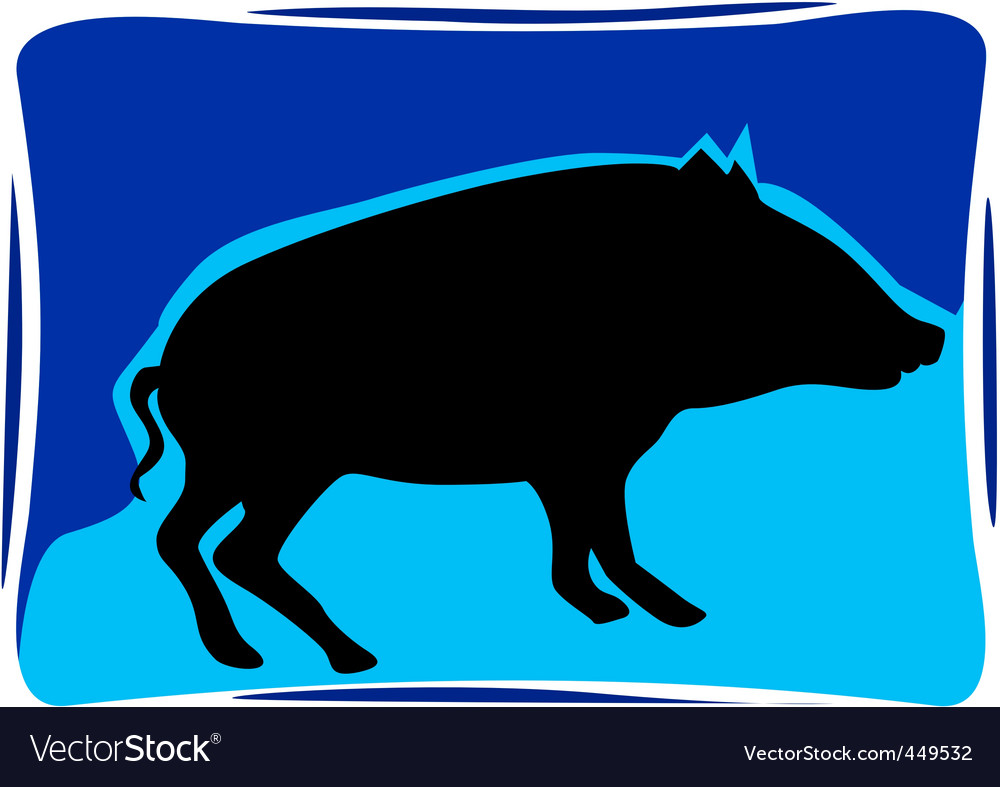Pig Royalty Free Vector Image - VectorStock