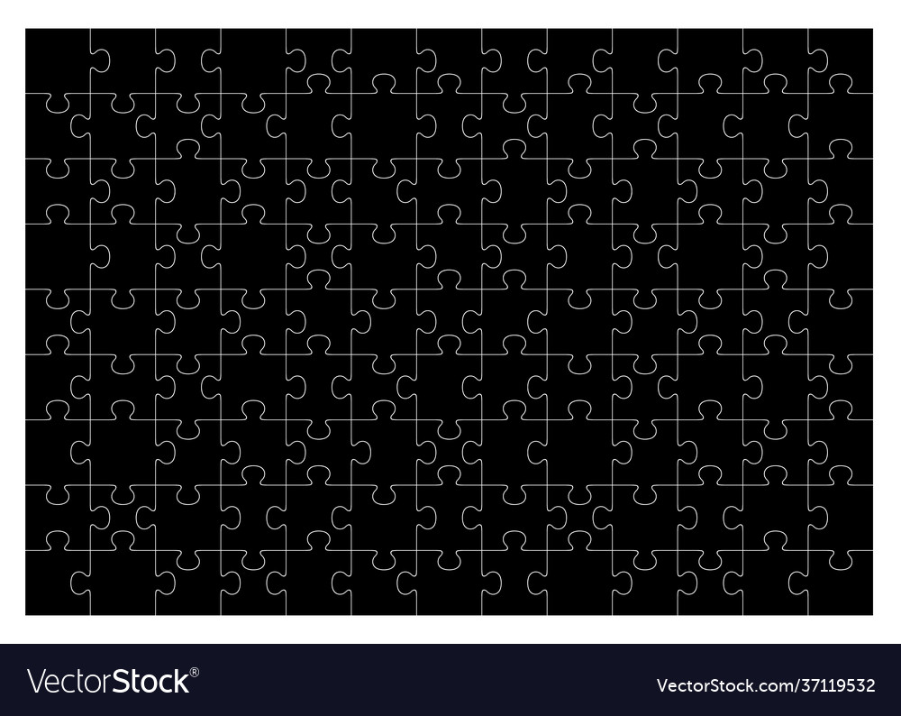 Puzzle background Royalty Free Vector Image - VectorStock
