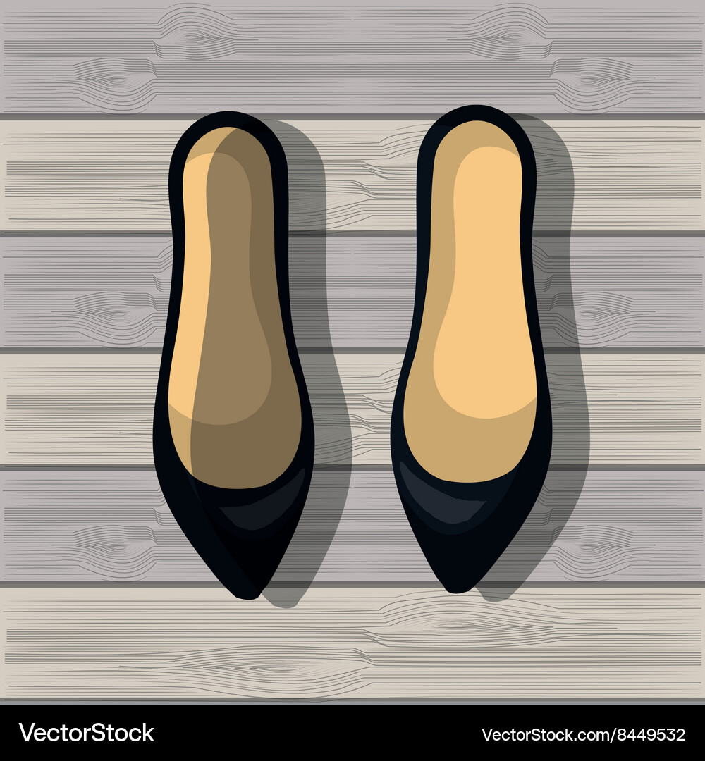 Shoes for woman design Royalty Free Vector Image