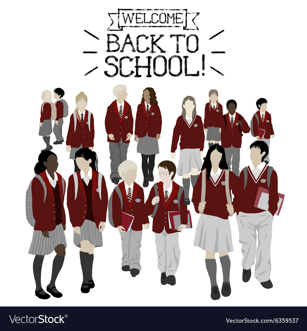 Group students Royalty Free Vector Image - VectorStock