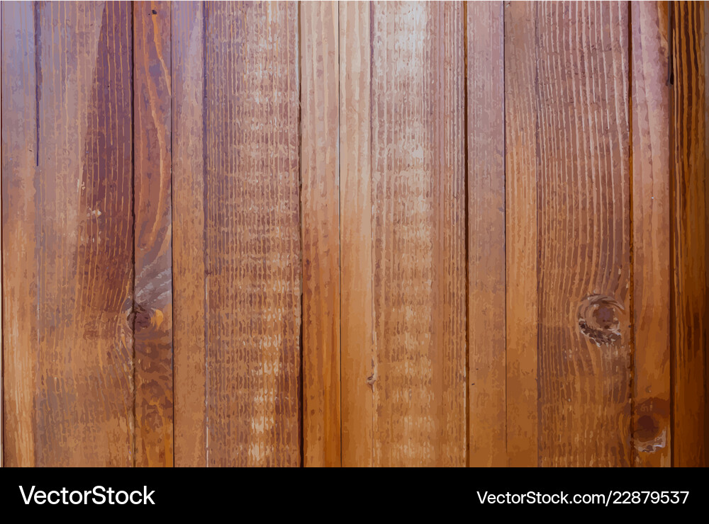 Texture of wooden boards Royalty Free Vector Image
