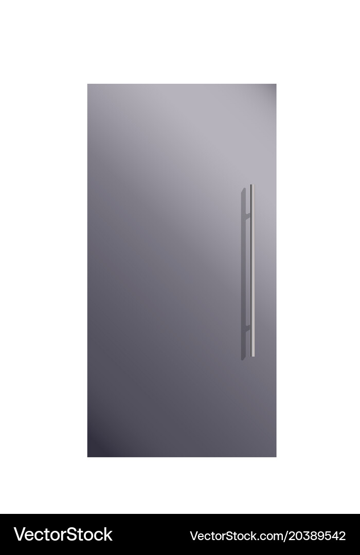 Cabinet door metal Royalty Free Vector Image - VectorStock