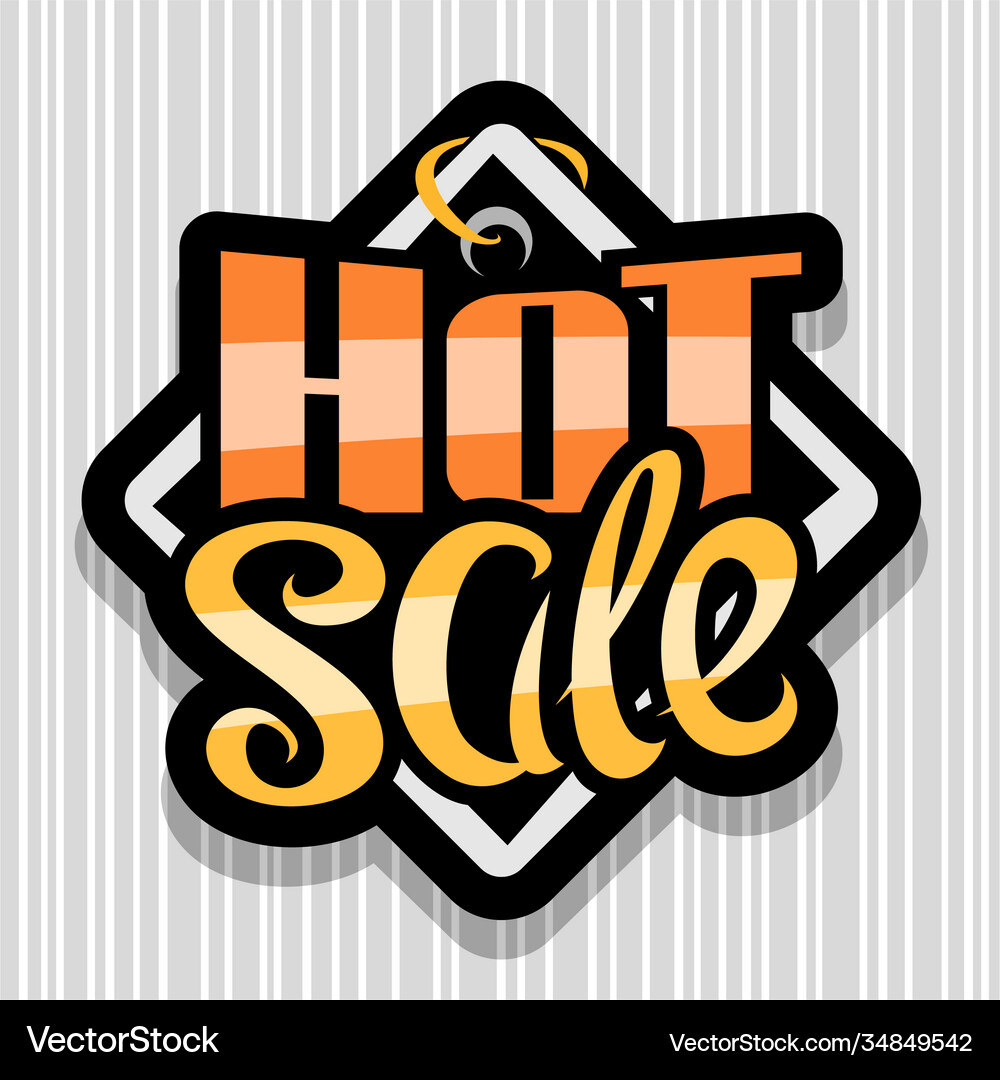 Logo for hot sale Royalty Free Vector Image - VectorStock