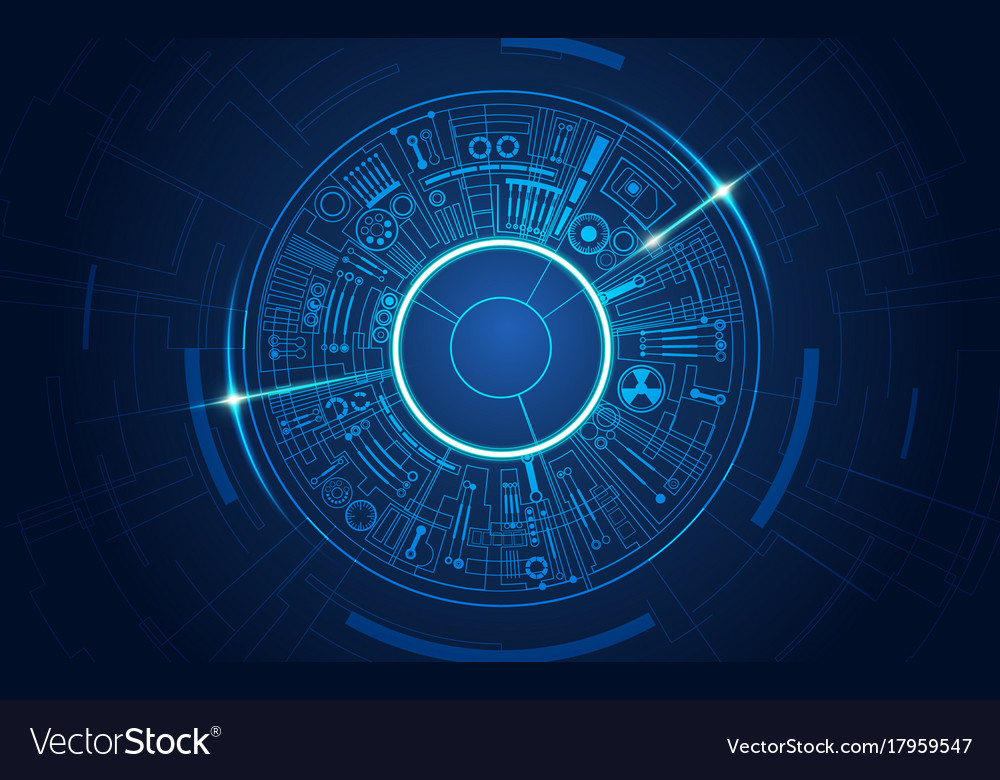 Circlelight Royalty Free Vector Image - VectorStock